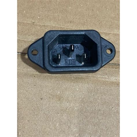 Socket Male Ac Power Cable 3 Hole Pin Psu Pc Computer Cpu Terminal Shopee Malaysia