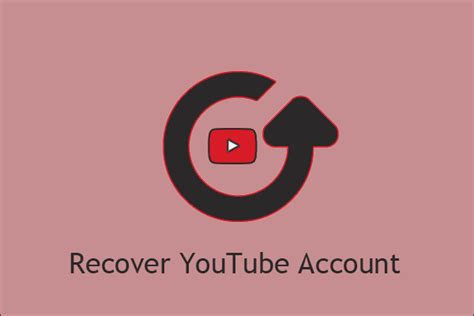 Recover Youtube Account When You Forget Username And Password Minitool