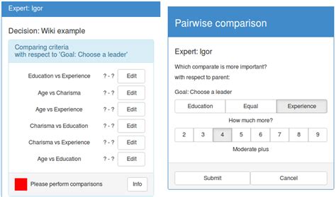 Expert Comparison Left Pairwise Comparison Right Download