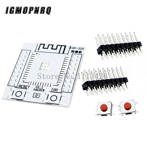 Esp32 Esp32s Io Adapter Base Board Pinboard Converter With 4 Row Pins