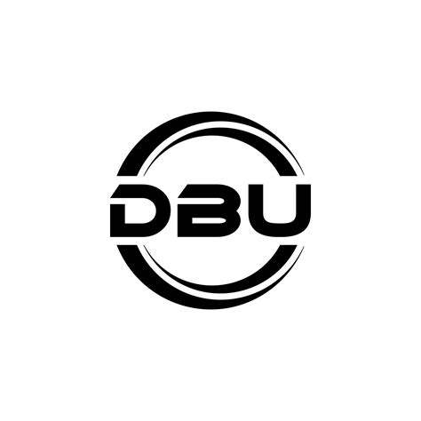 Dbu Logo Diseño Inspiración Para Un único Identidad Moderno Elegancia