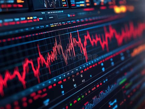 3d Stock Performance Graph With Sharp Contrast And Layers Stock Illustration Illustration Of