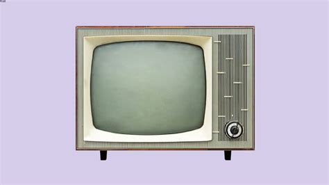 Retro Television 옛날티비 3d Warehouse