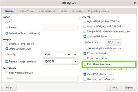 full pdf export new feature for spreadsheets