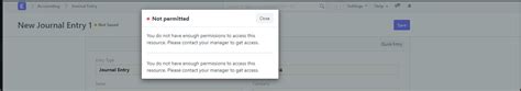 Error You Do Not Have Enough Permissions To Access This Resource When