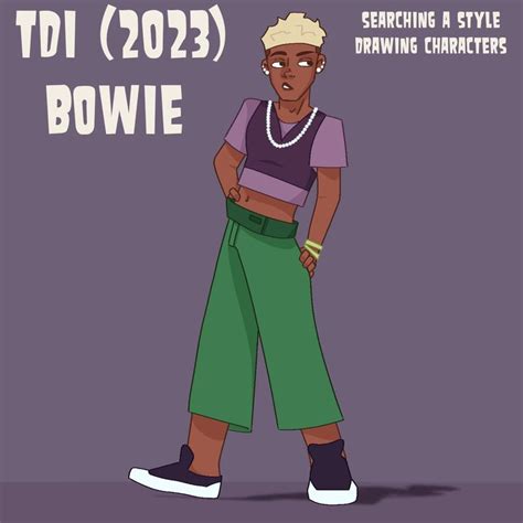 Bowie [total Drama Island 2023] Art By Kyoso Ok [on Every Social