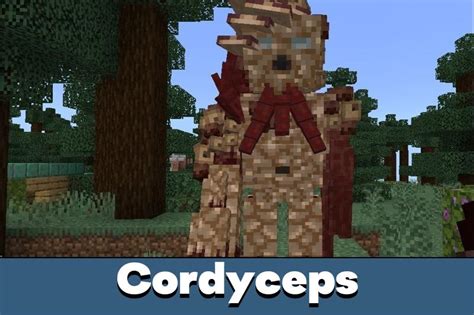 Download Cordyceps Mod For Minecraft PE Cordyceps Mod For MCPE