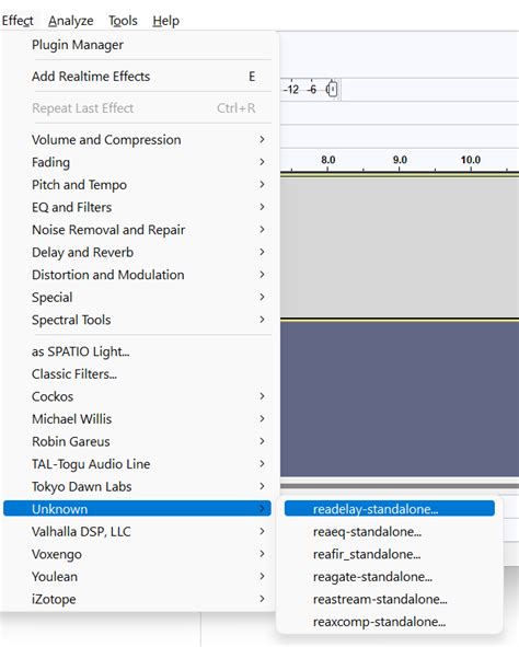 Vst2 Effects Not Shown In Add Effect Menu Of 322 If Effect Registered Using 321 · Issue