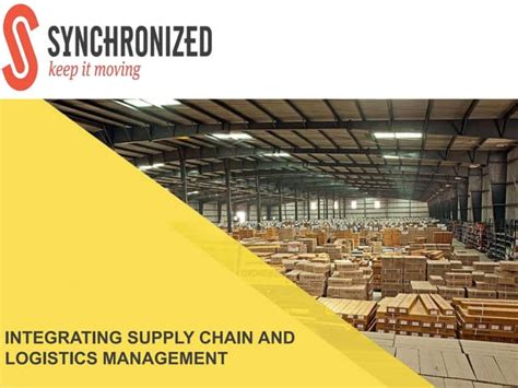Supply Chain And Logistics Management Pptx