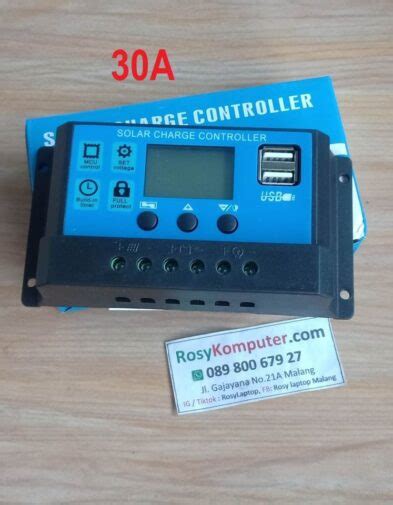 Jual Solar Charge Controller 12v 24v 30a Rosy Computer Malang