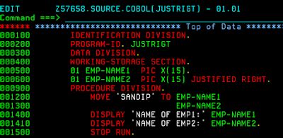 Z Os Mainframe COBOL PROGRAMMING