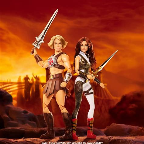 Barbie Y Ken Son He Man Y Teela Una Vitrina Llena De Tesoros Barbie