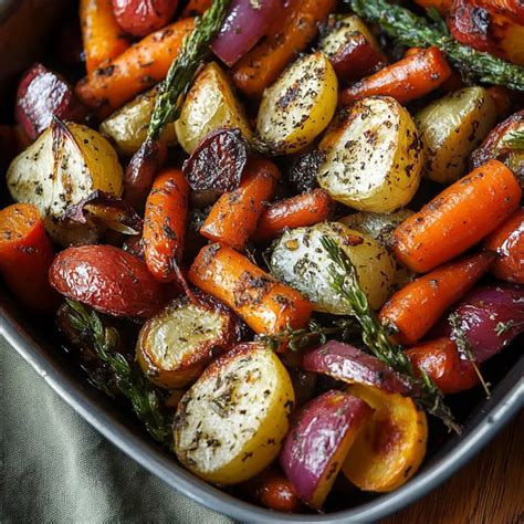 Garlic Herb Roasted Vegetables A Delicious Recipe Guide Tastysin