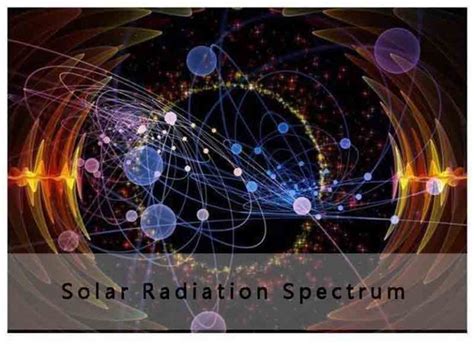 Solar Radiation Spectrum And Battery Voltage And Current Electrical Technology