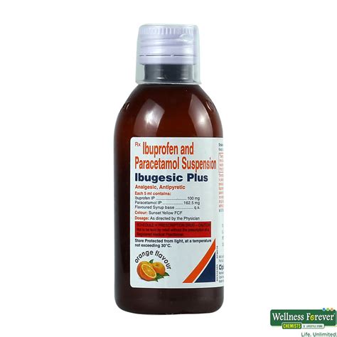 Buy Ibugesic Plus Syrup 100 Ml Online At Best Prices Wellness Forever