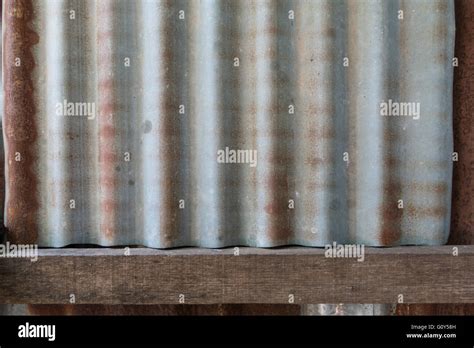 Rusty Old Zinc Texture Background Stock Photo Alamy