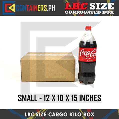 Containersph Small Lbc Express Size Corrugated Cargo Shipping Box