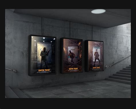 Data Thief Presentation Behance