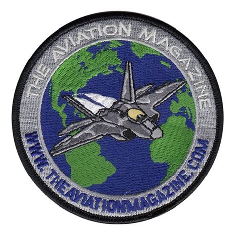 Air Show Review F 22 Patch The Aviation Magazine Patches