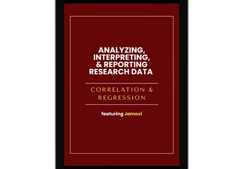 Correlation And Regression The Wise Researcher