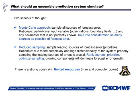 Ppt Ensemble Prediction System Eps Ecmwf Powerpoint Presentation