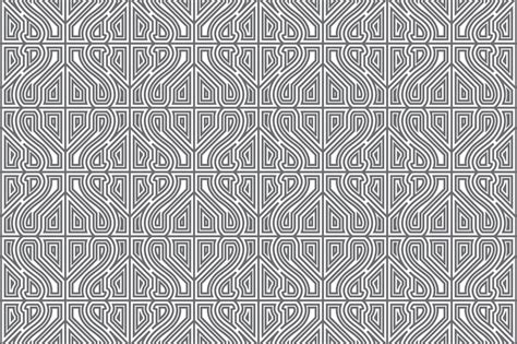 Premium Vector Abstract Shape Geometric Square Triangle Wickers Lines Pattern