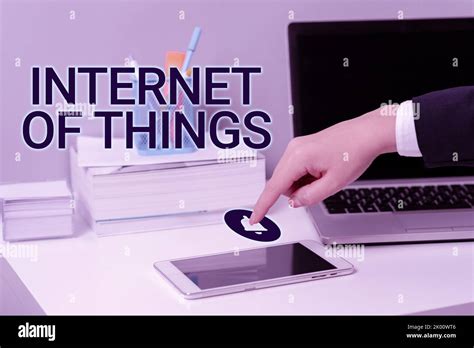 Inspiration Showing Sign Internet Of Thingsconnection Of Devices To The