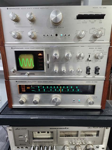 Kenwood Stack Kc 6060 Ka 6000 Kt 7000 1970s Reverb