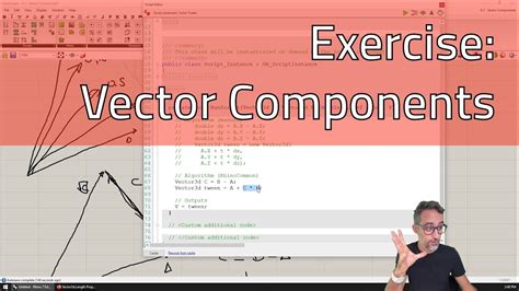 E2 Vector Components Advanced Development In Grasshopper Youtube
