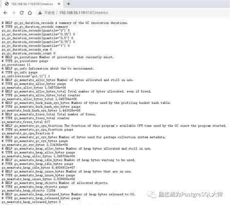 Postgresql 监控之神，吹一波prometheus一 墨天轮