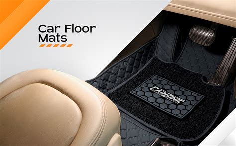 Carbinic Leather 4d Car Mats Universal Fit Premium Double Layered