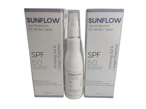 Sunflow Sun Screen Lotion Packaging Size 100 Ml At ₹ 350 In Surat