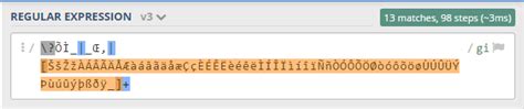 Javascript Using Regex To Replace Strange Characters Code Review