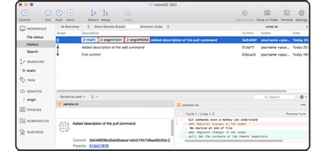 make a conflict git tutorial nulab