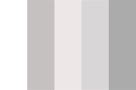 For White Frost Color Palette