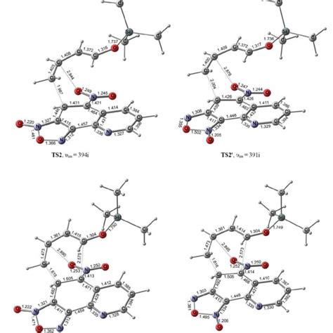 The Most Important Geometrical Characteristics Of Transition States For Download Scientific