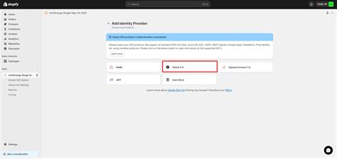 Oauth Single Sign On Sso For Shopify Using Keycloak As Idp