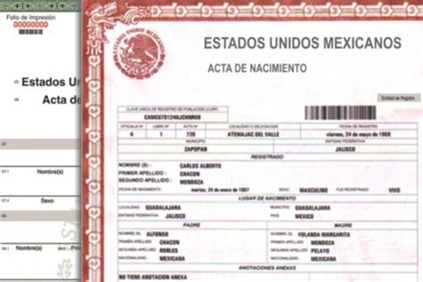 Descarga Tu Acta De Nacimiento En Pdf FÁcilmente