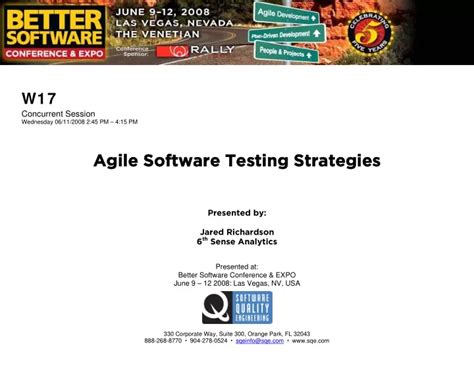 PPT Agile Software Testing Strategies Agile Software Testing Strategies PowerPoint