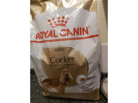 Royal Canin Cocker Spaniel Dry Biscuits In Ryde Expired Wightbay