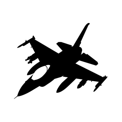 F 16 Fighting Falcon Sticker Decal Die Cut Self Adhesive Vinyl