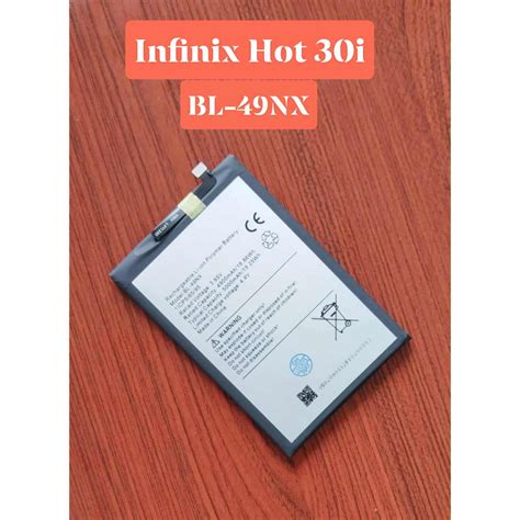 Battery For Infinix Hot 30i Bl 49nx Replacement Available Shopee