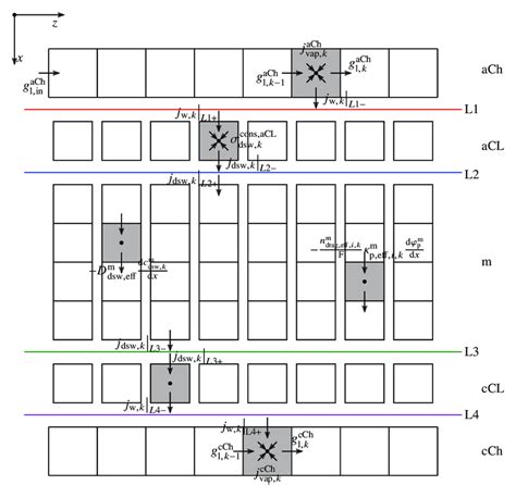 Schematic Discretization Pattern Exemplary For Liquid And Dissolved Download Scientific