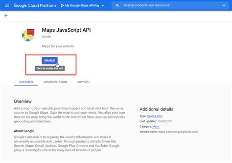 Generate Google Maps API Key And Display Maps In Oshine Oshine Knowledge Base
