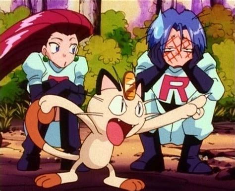 Jessie Meowth And James Pokemon Team Rocket James Pokemon Team Rocket
