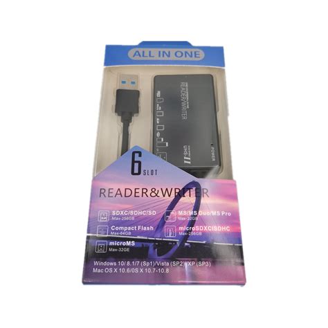 Type C Usb2 0 Multi Card Reader Sd Xd Cf Tf Ms M2 Card Reader All In