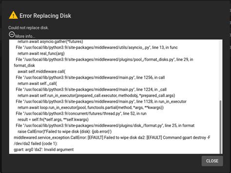 Didnt Read Manual Before Trying To Replaced Faulted Drive Now Stuck