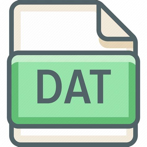 Basic Dat File Extension Format Type Icon Download On Iconfinder