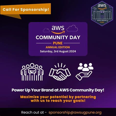 Aws User Group Pune On Linkedin Acdpune24 Awsugpune Awscommunityday Awscloud