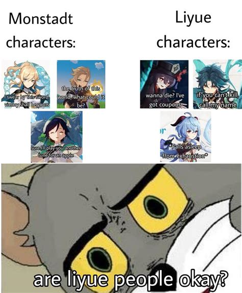 Genshin Impact Memes On Twitter Memes